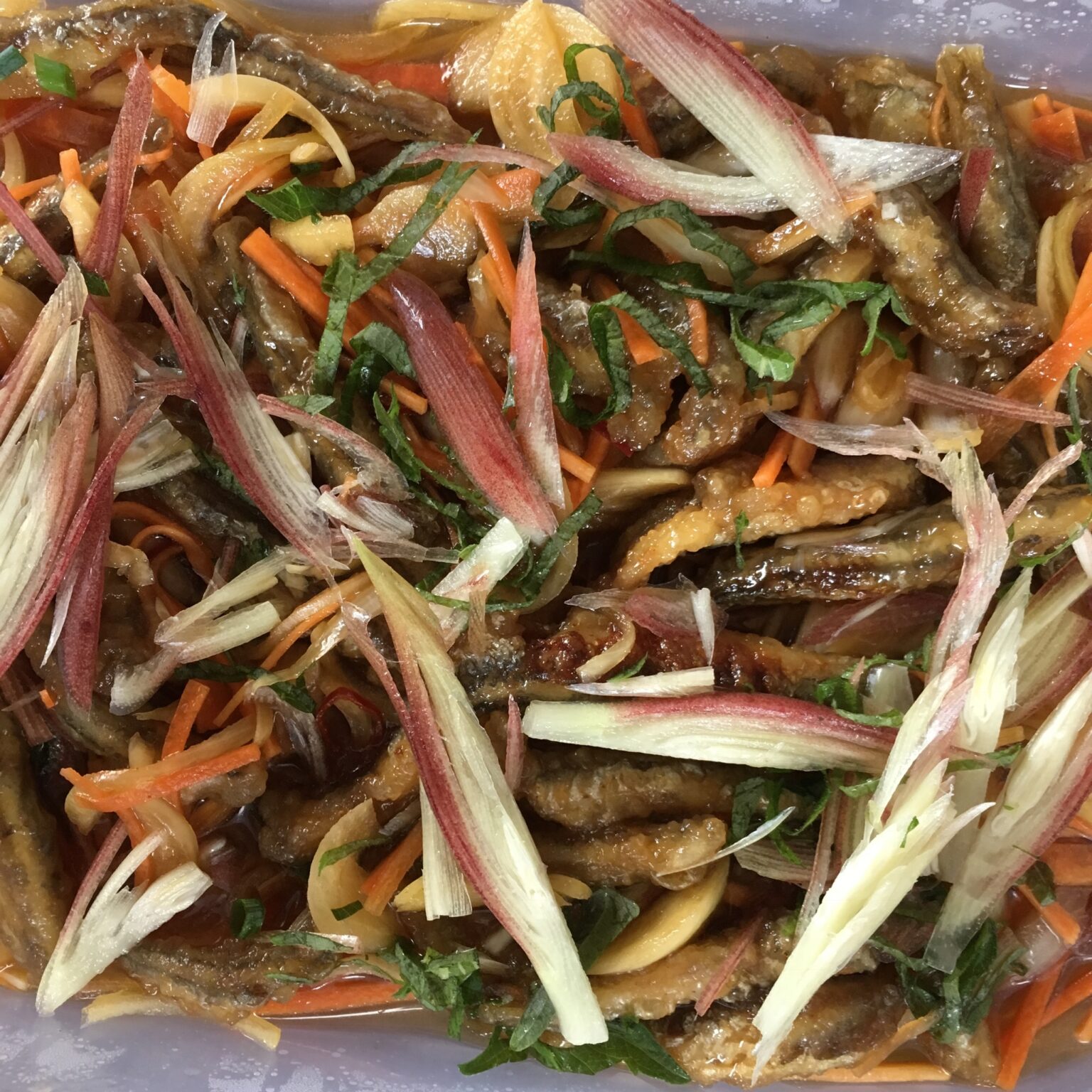 Iwashi fish Nanbanzuke (Sardines In Vinegar) - Japanese recipe
