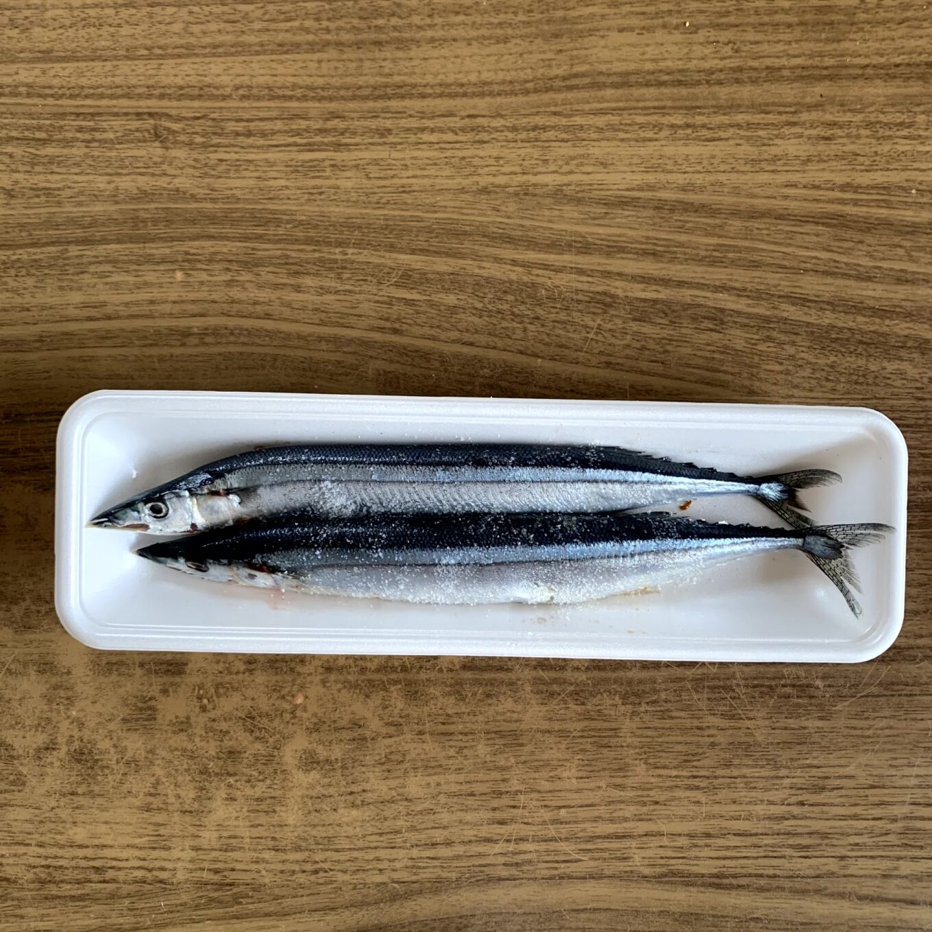 Sanma Fish Shioyaki (Salt-Grilled Pacific Saury)