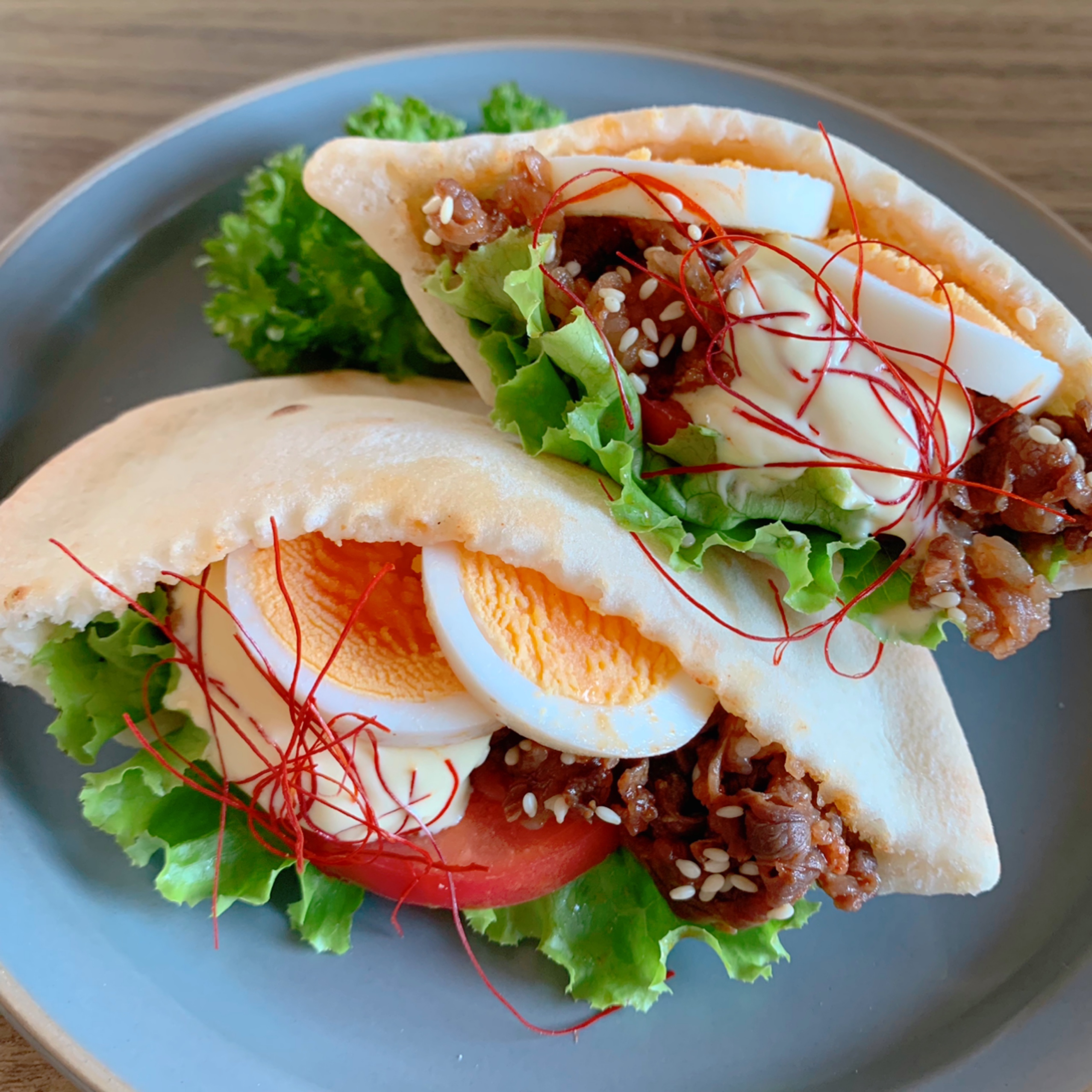 Find a recipe for Savory Middle Eastern Beef Pita on Trivet Recipes: A ...