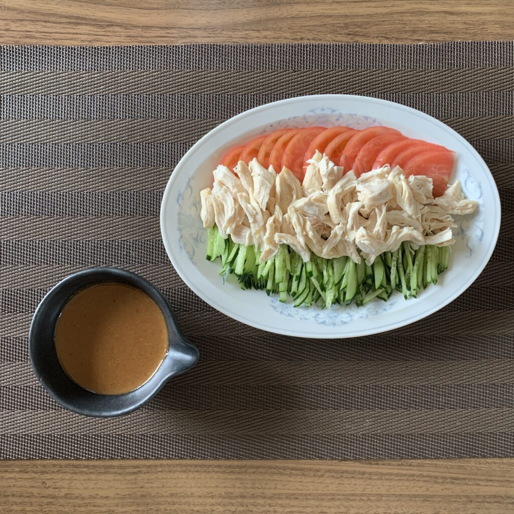 Healthy Banbanji: Japanese Ban Ban Chicken Salad Recipe