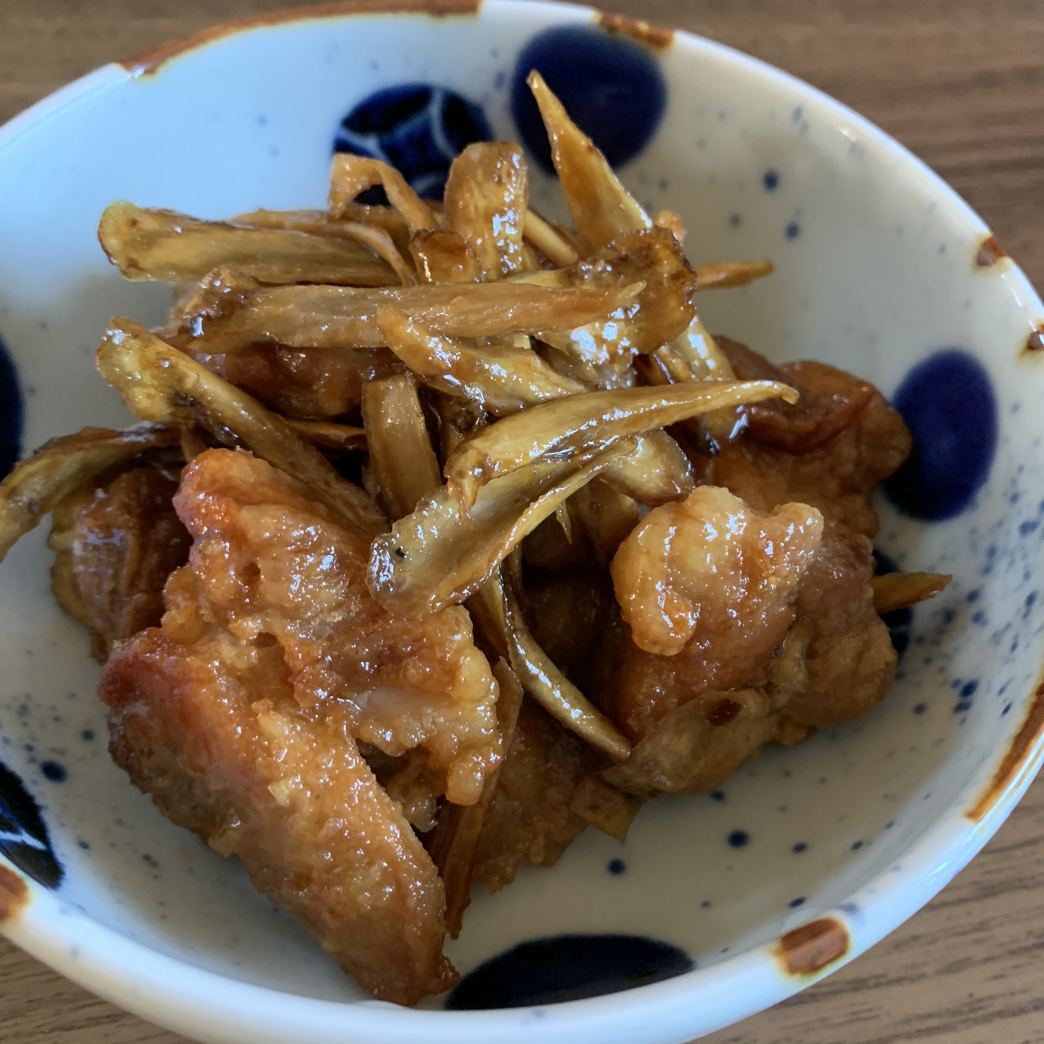 Tori Gobo (Fried Chicken & Burdock Chips)