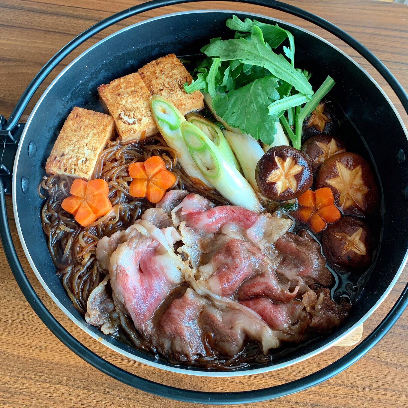 For Special Occasions Wagyu Beef Sukiyaki - Japanese recipe
