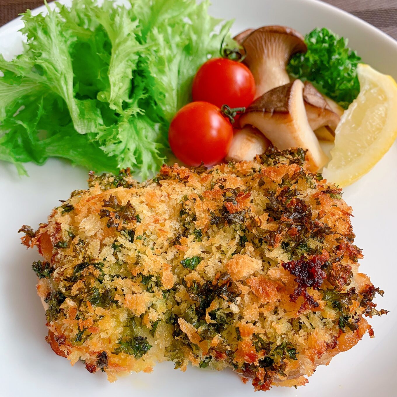 Crispy Oven-Baked Chicken Persillade | Easy French Garlic & Herb Crust