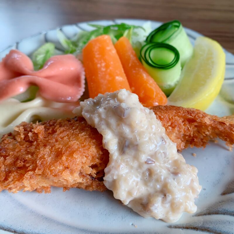 Steamed Sawara Fish With Ume Sauce - Japanese recipe