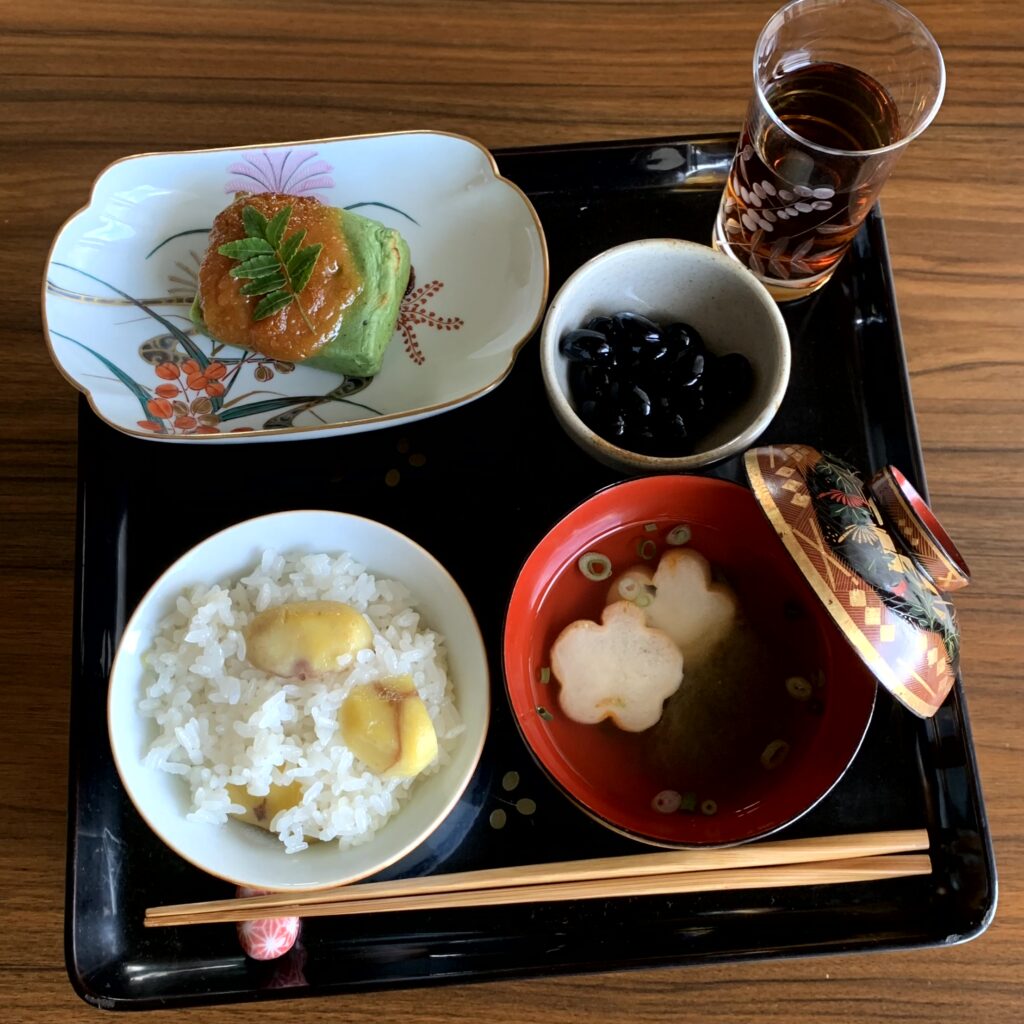 Kuri Gohan (Frozen Chestnuts Rice)