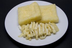 Atsuage(deep fried tofu) with ponzu - Japanese recipe