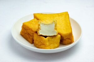 Atsuage(deep fried tofu) with ponzu - Japanese recipe