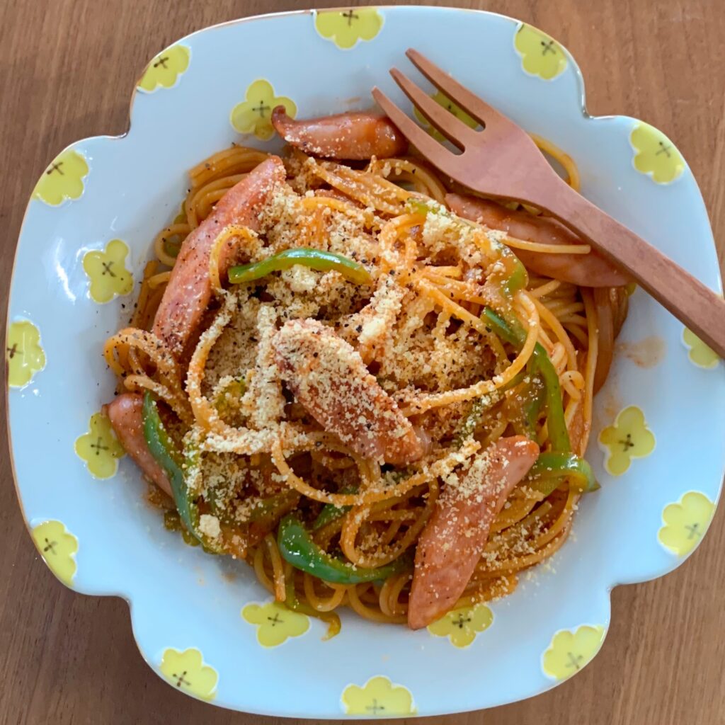 Naporitan (Ketchup Flavored Spaghetti) - Japanese recipe