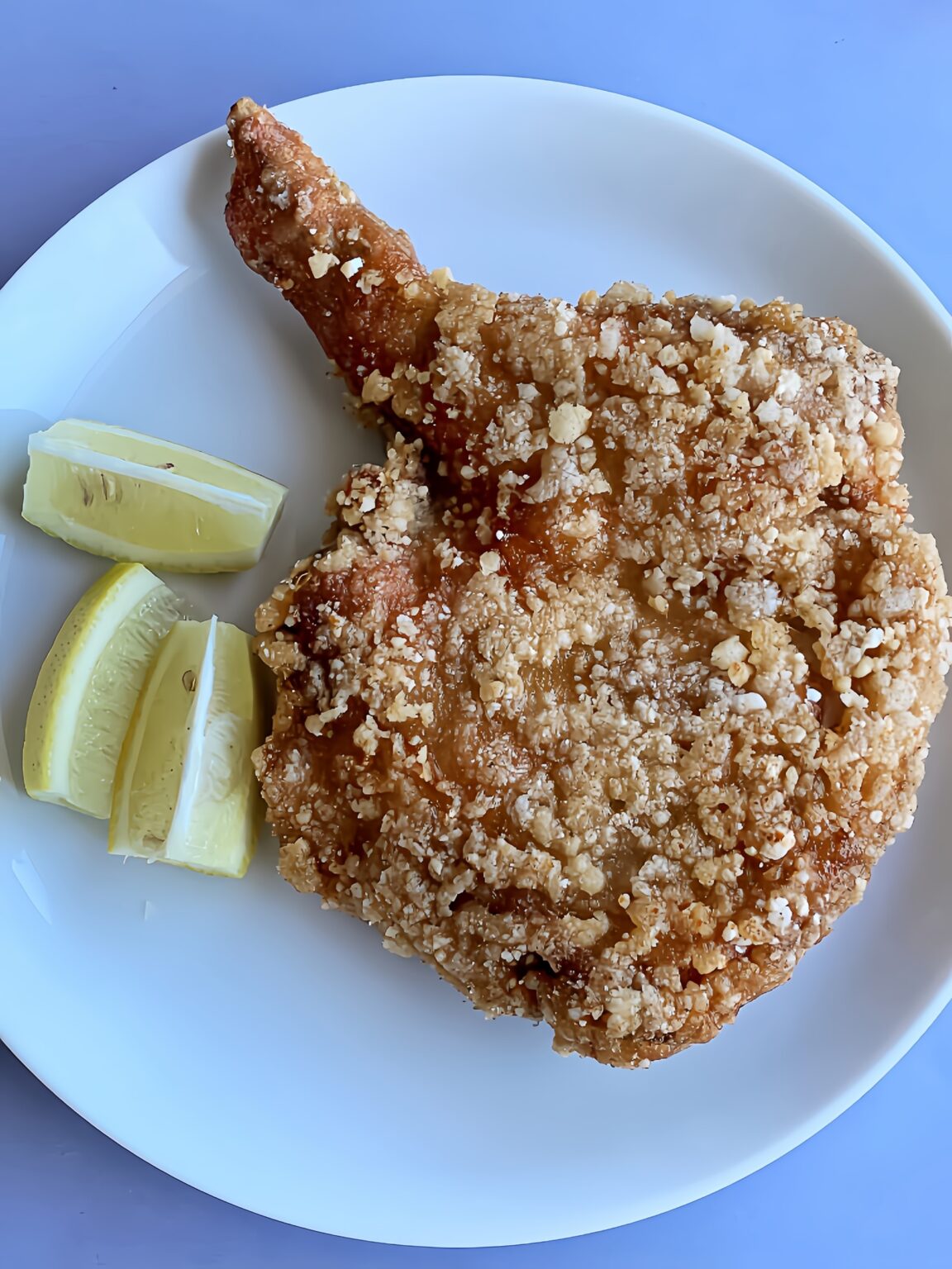 Crispy Taiwanese Giant Fried Chicken (Da Ji Pai) Recipe - Japanese recipe