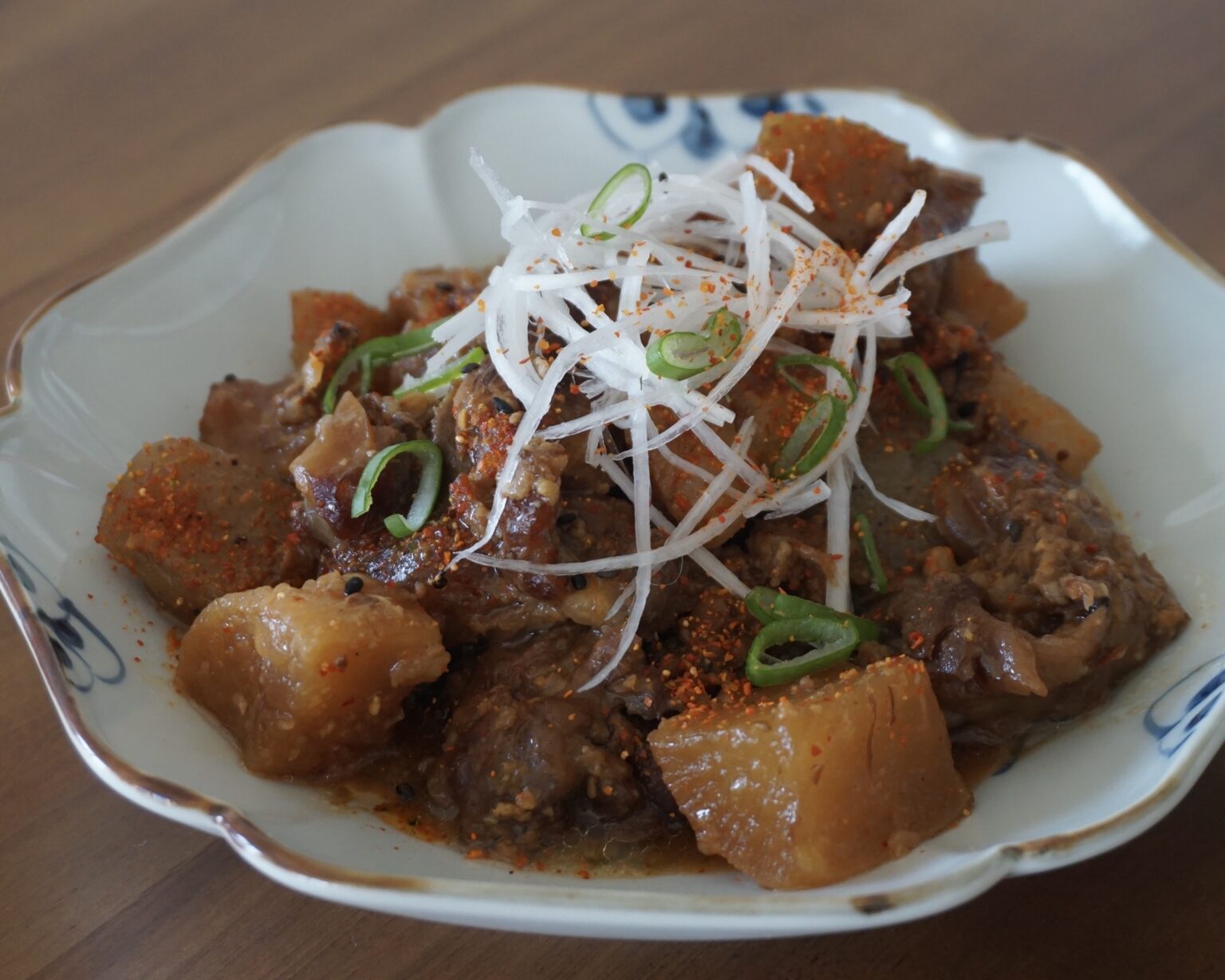 Gyusuji Doteni (Beef Tendon Miso Stew) - Japanese recipe