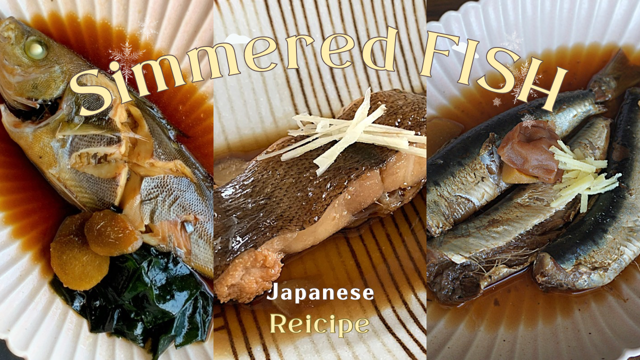 Isaki nitsuke (Chicken grunt in soy sauce) - Japanese recipe