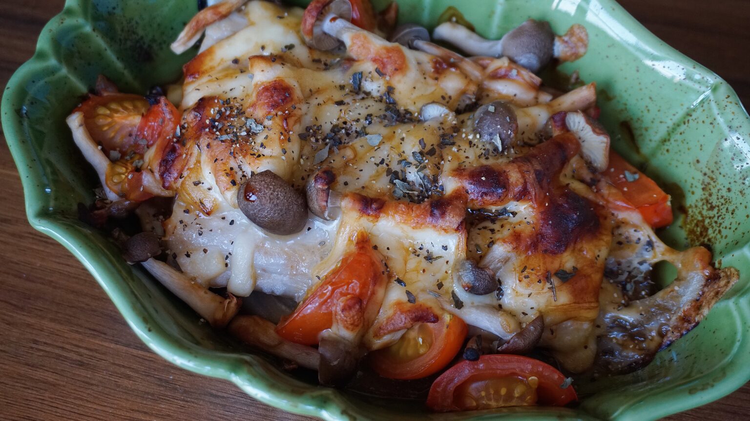 Spanish Mackerel With Tomato and Cheese - Japanese recipe