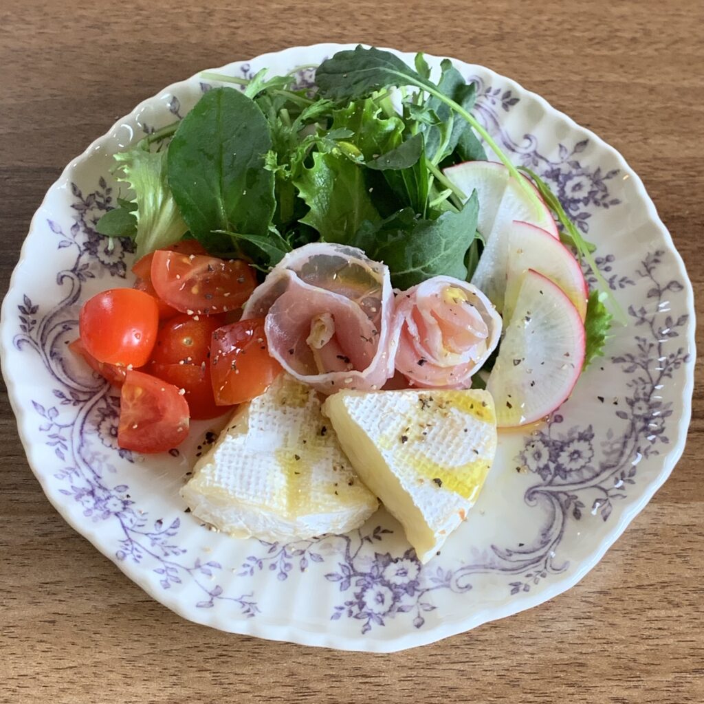 Nama Ham Salad: Japanese Prosciutto & Baby Leaf Salad Recipe